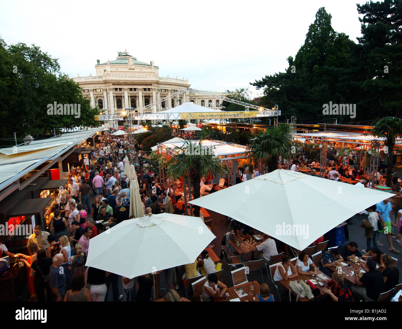 Vienna, Film Festival Rathausplatz 2007, Burgtheater, Austria, Vienna ...