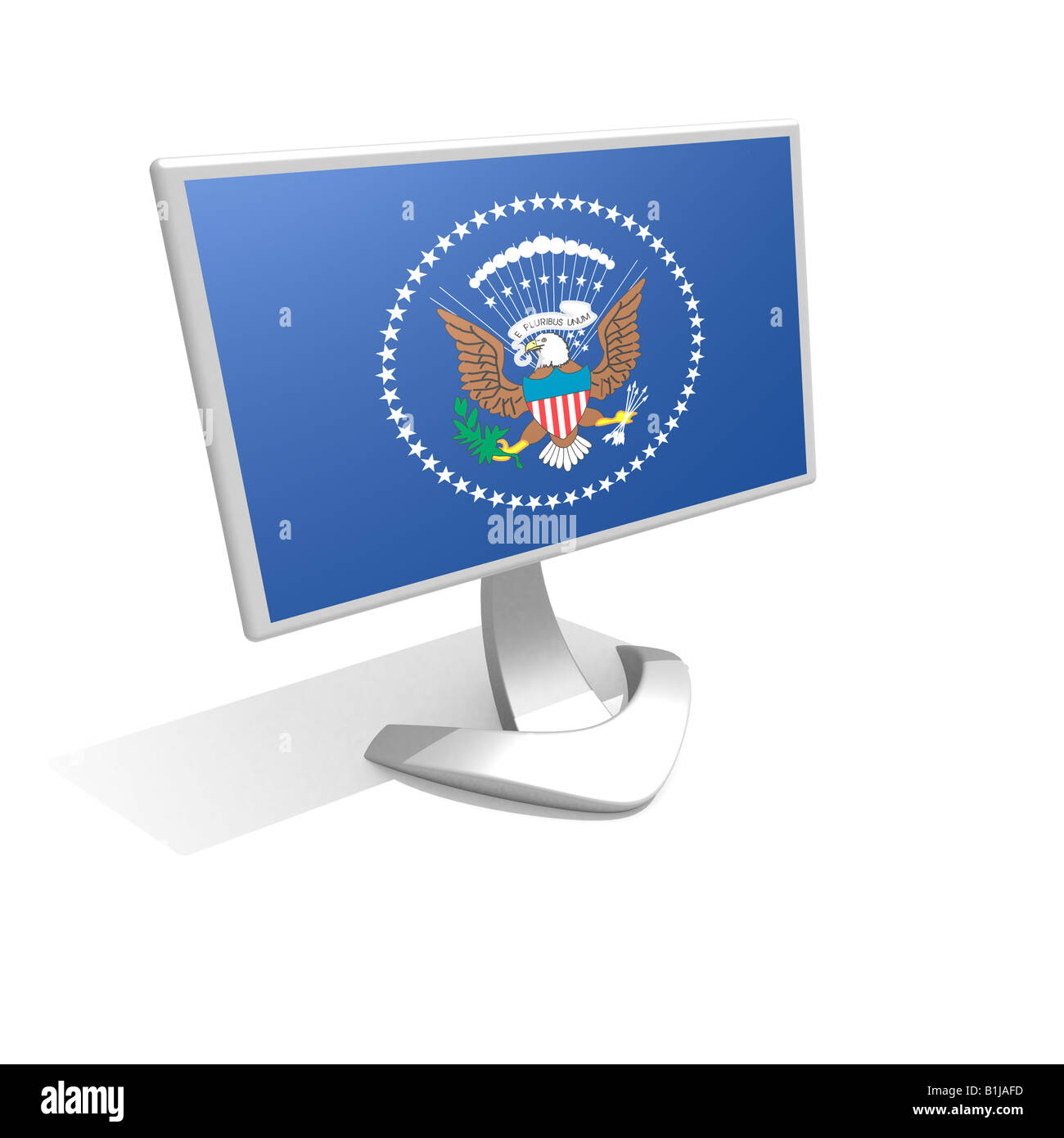 Flag of President USA US Stock Photo - Alamy