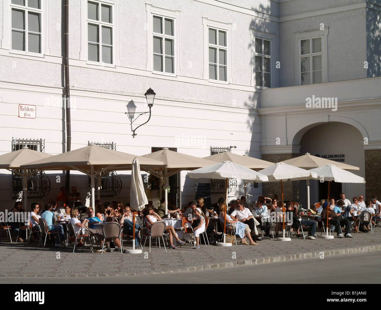 Salzburg, Residenz square, Austria, Salzburg Stock Photo - Alamy