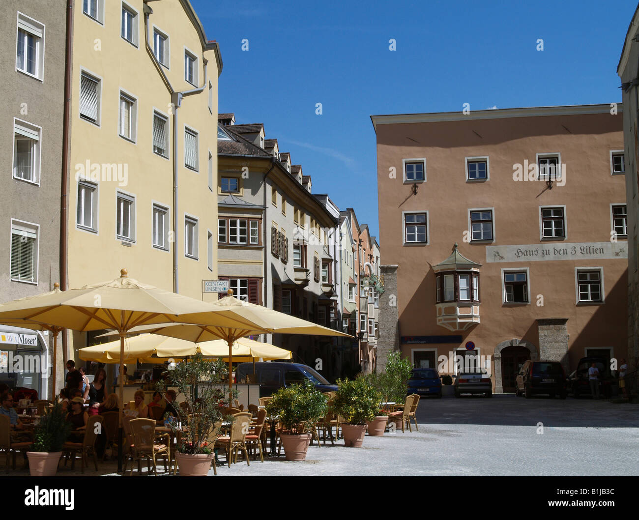 old town of Hall, Austria, Tyrol, Hall Stock Photo - Alamy