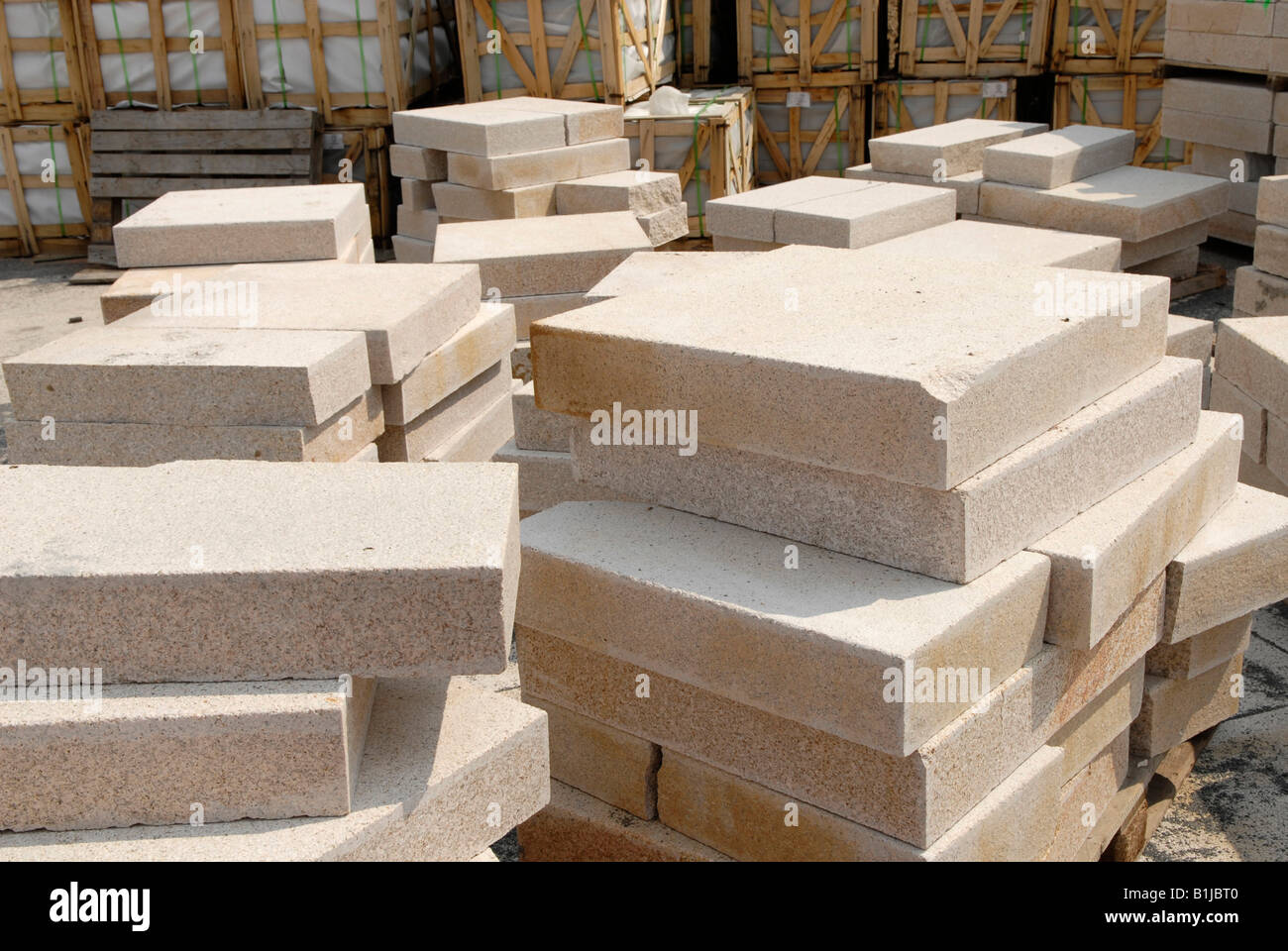 Piled paving stones hi-res stock photography and images - Alamy