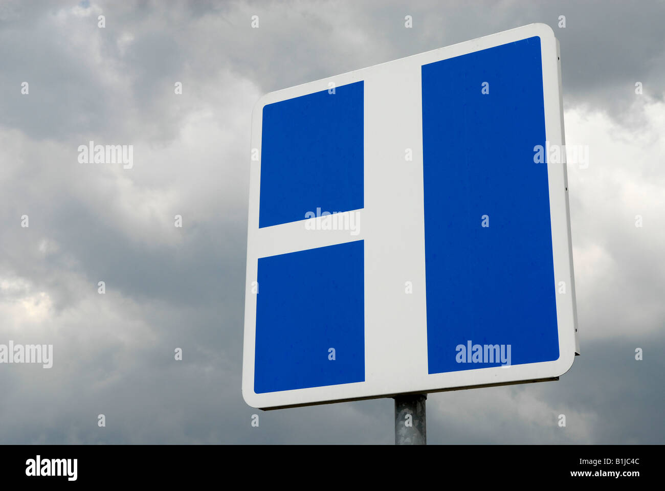 navy traffic sign Stock Photo - Alamy