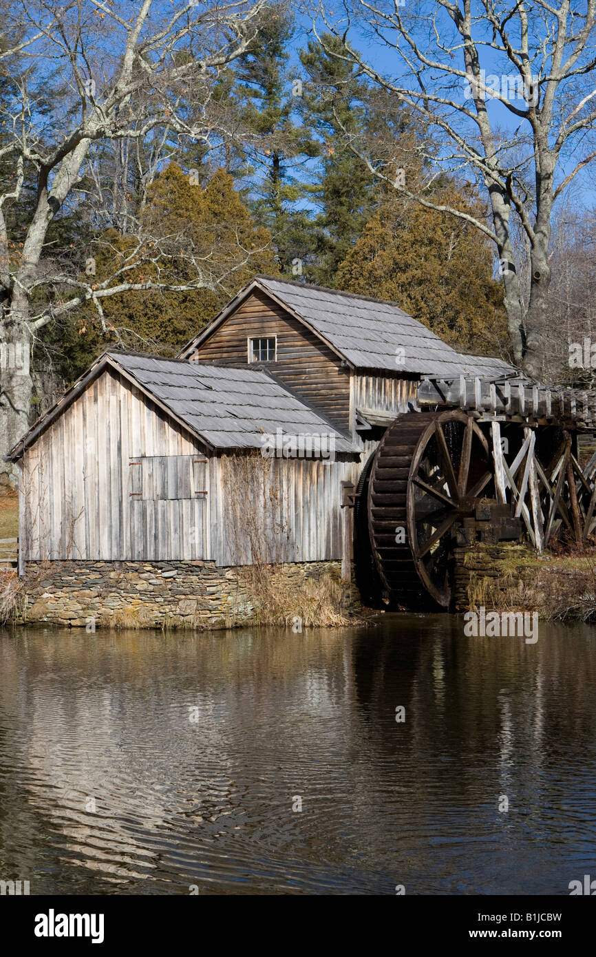 Mabry mill on blue ridge hi-res stock photography and images - Alamy