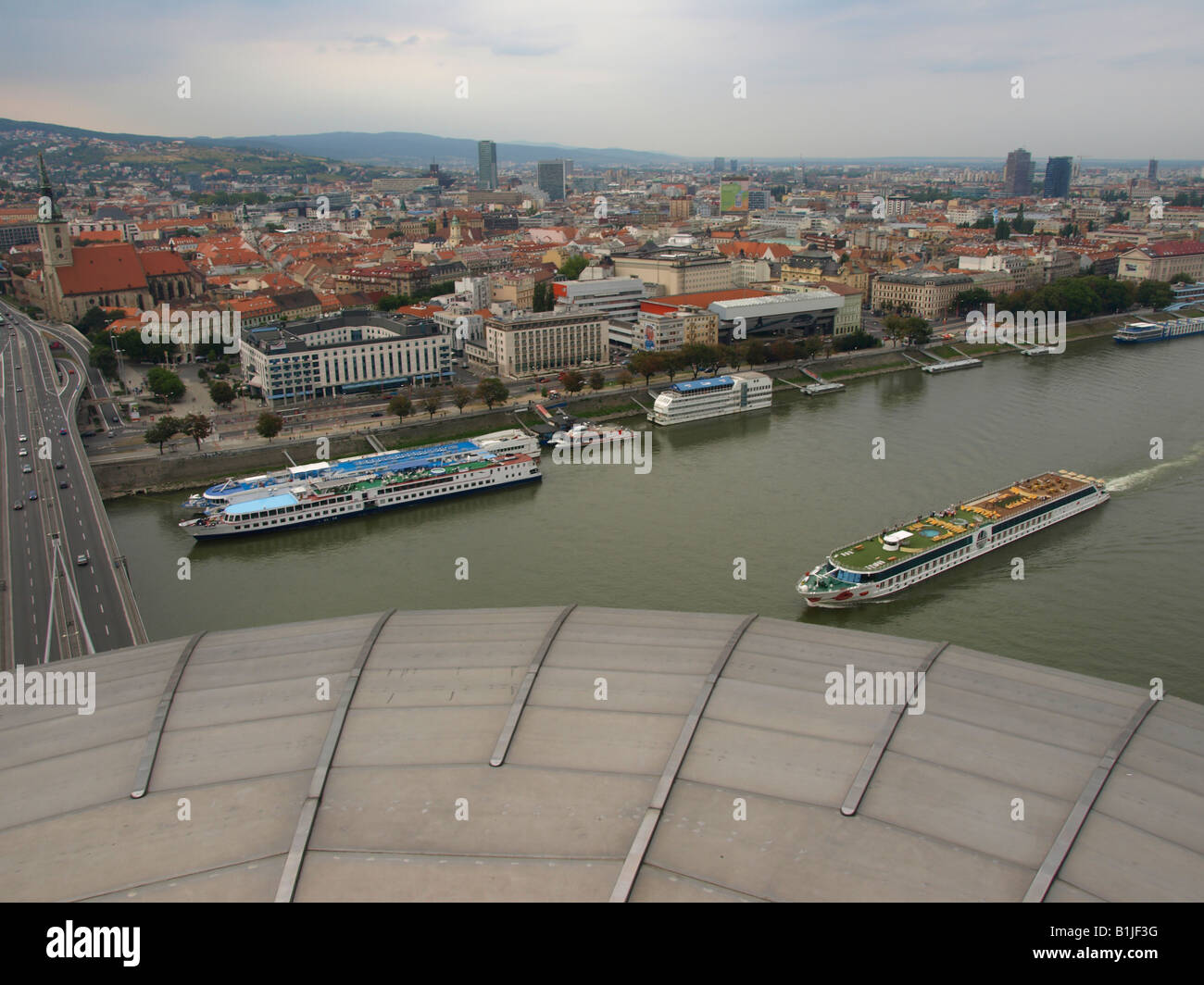 the Danube river in Bratislava, Slovakia Stock Photo - Alamy