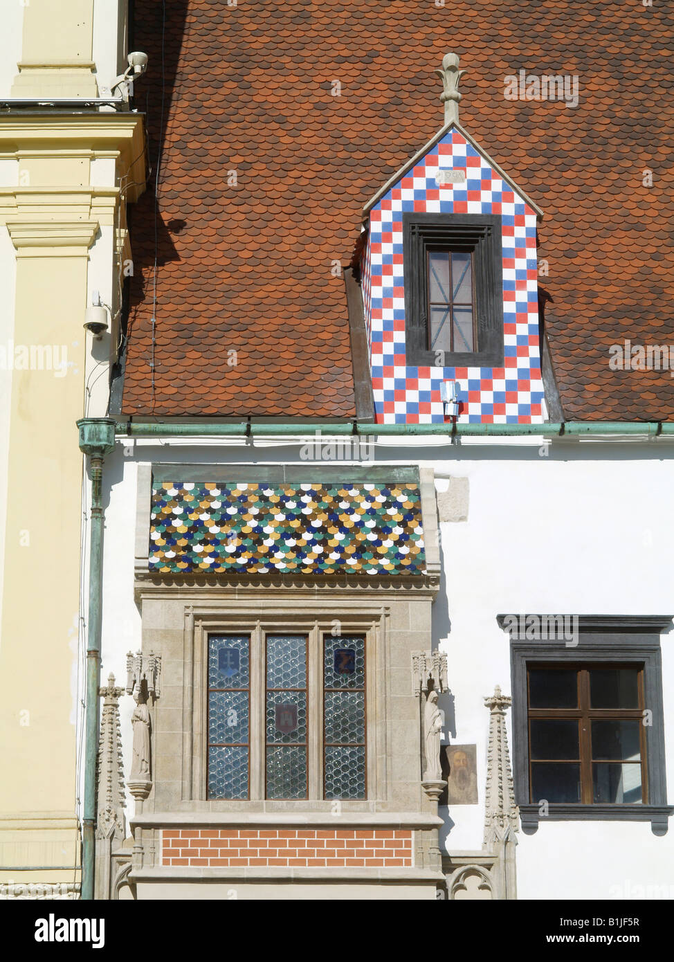 Colourful tiles at oriel and window hi-res stock photography and images ...