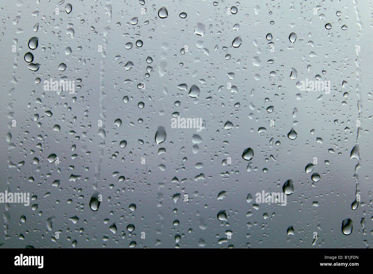 waterdrops on a window Stock Photo - Alamy