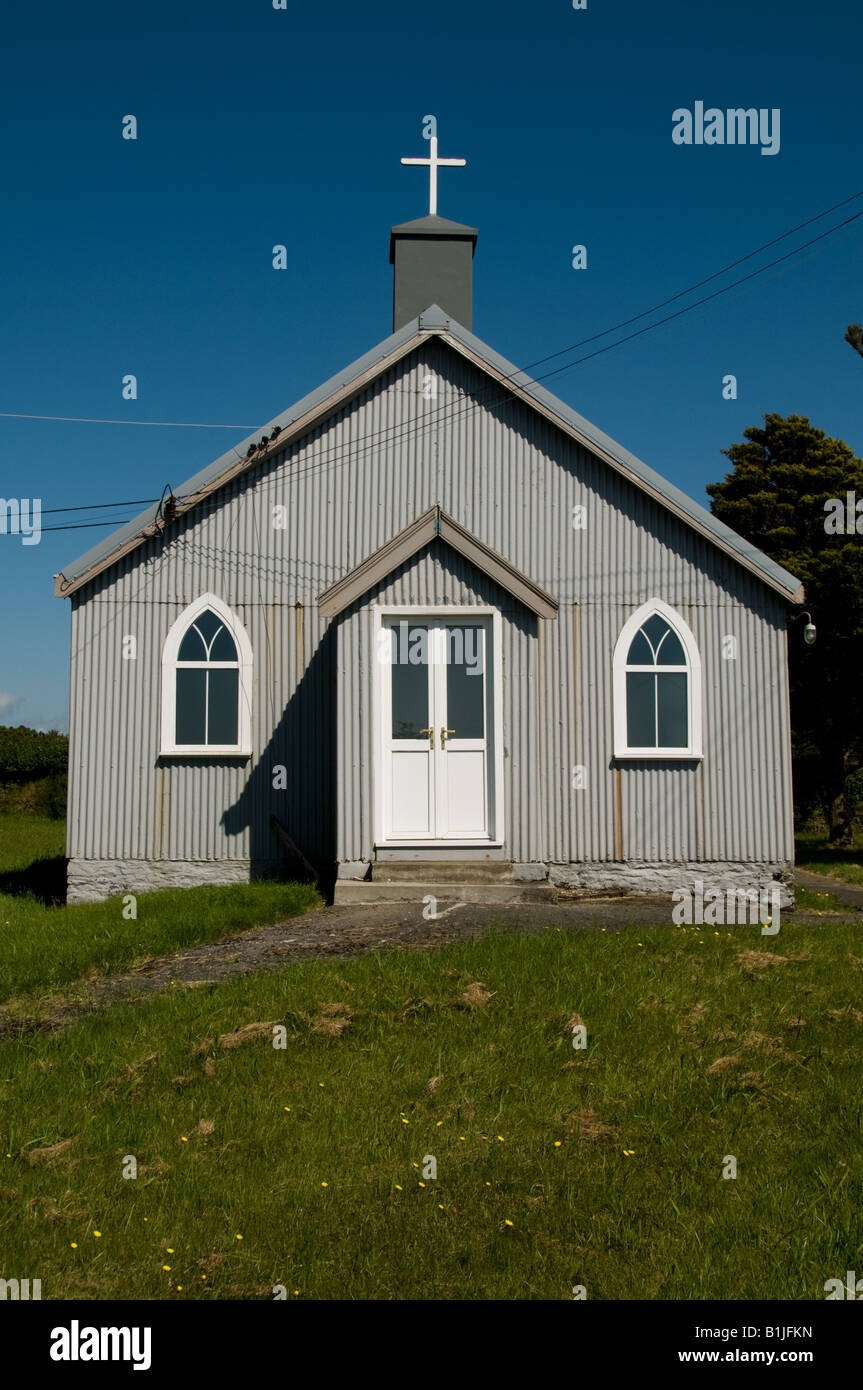 Corrugated iron church hi-res stock photography and images - Alamy