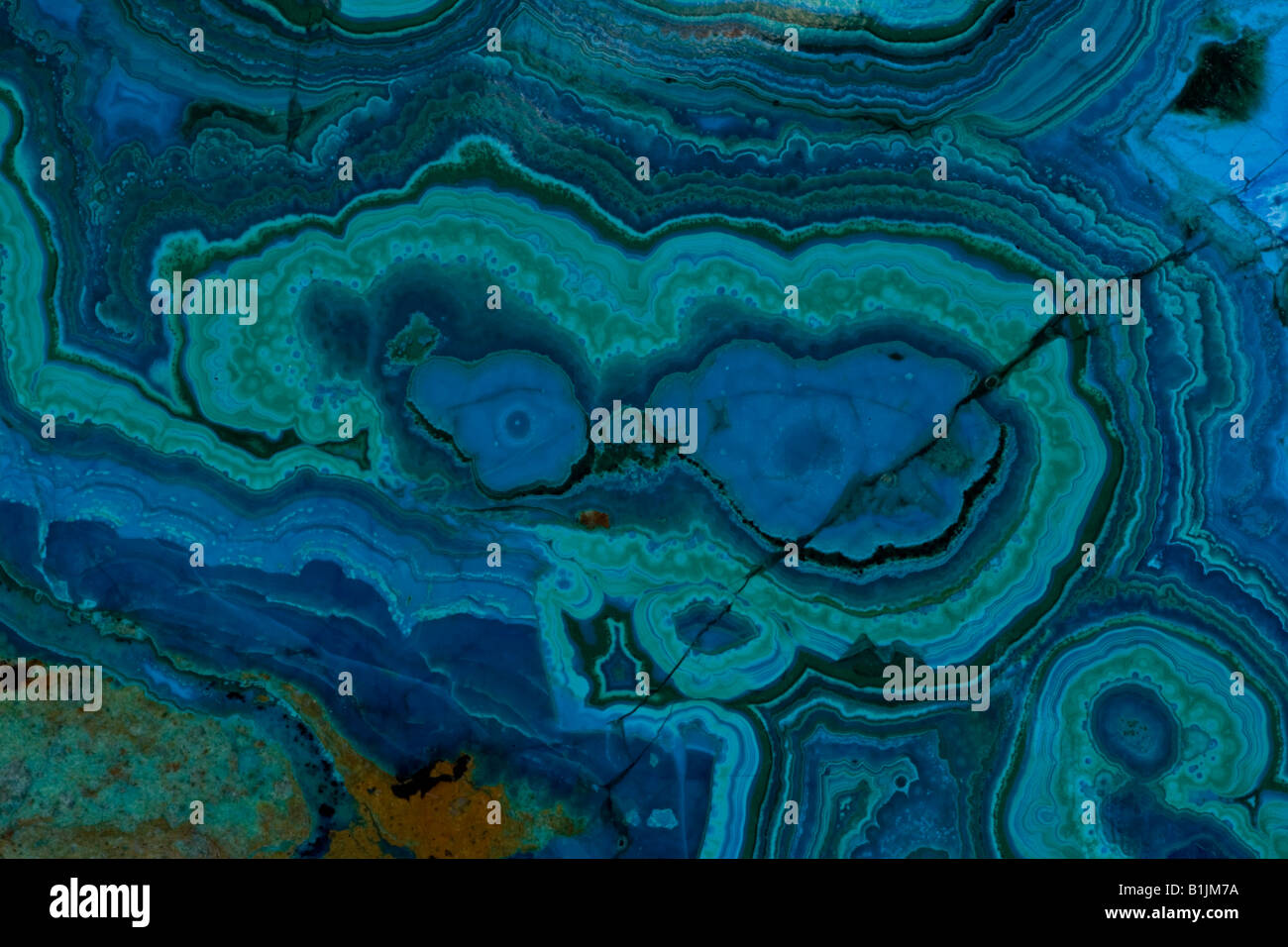 Malachite and Chrysocolla Copper minerals from Bagdad Copper Mine in ...