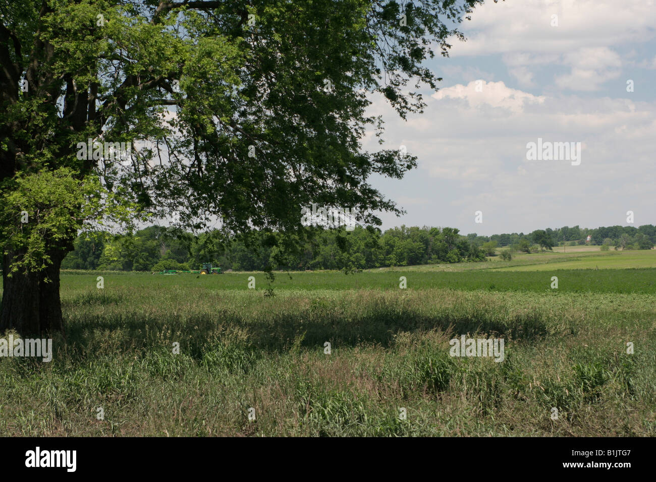 Typical farm country scene in upper midwest Stock Photo - Alamy