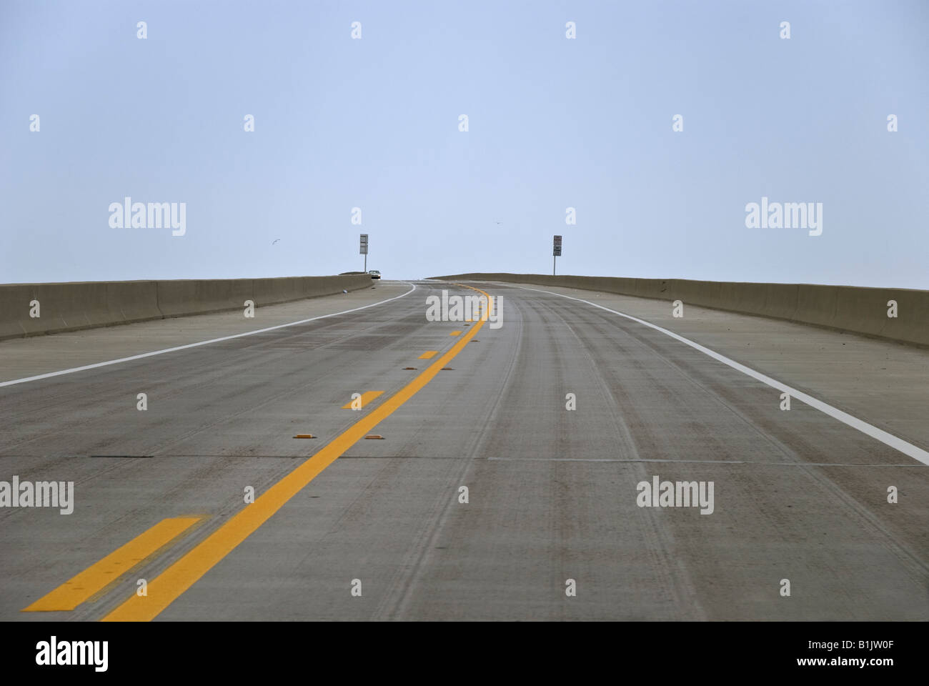 bridge over Apalachicola Bay to St George Island along North Floridas ...