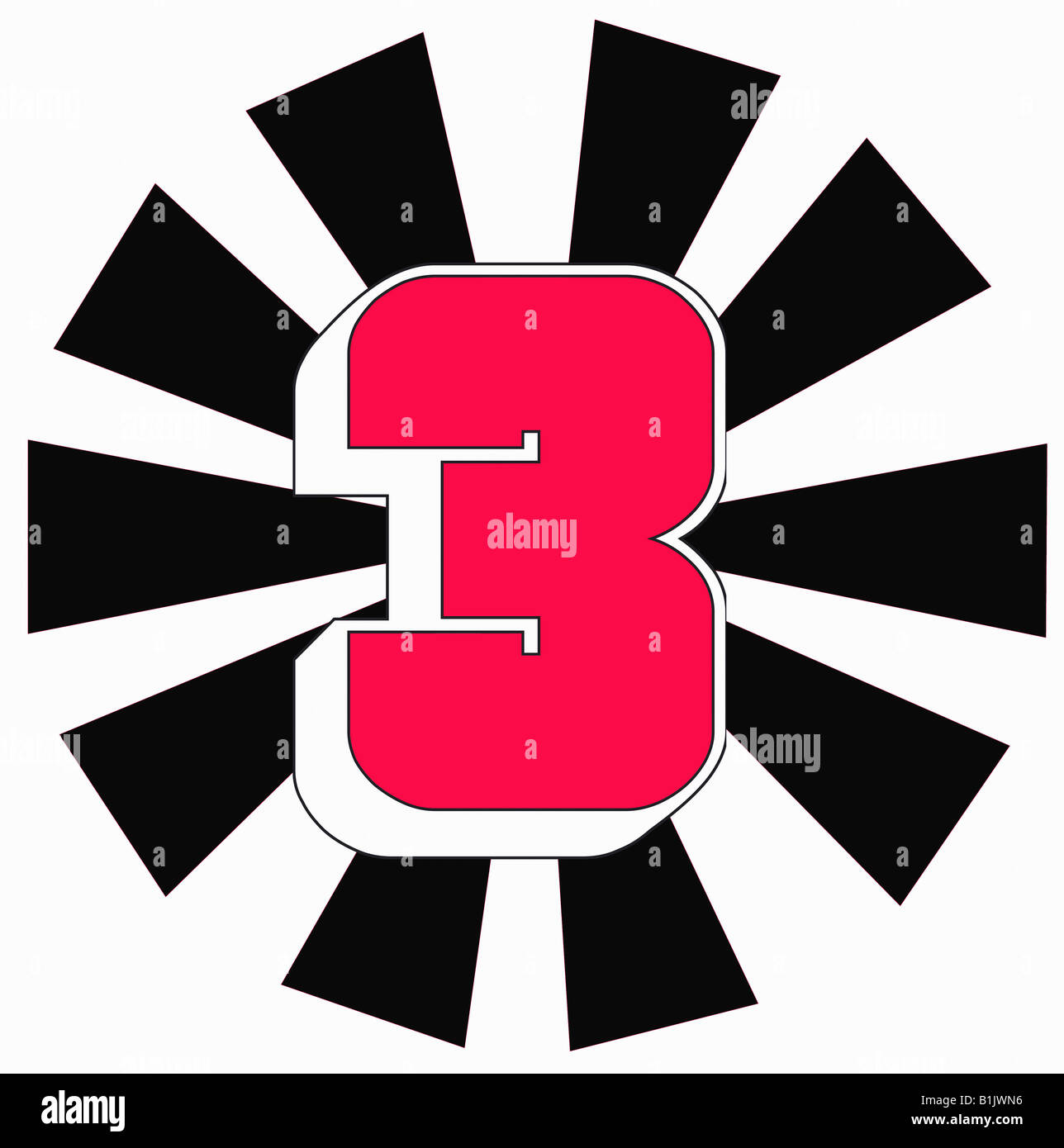 3, three, shape, Japan Stock Photo - Alamy
