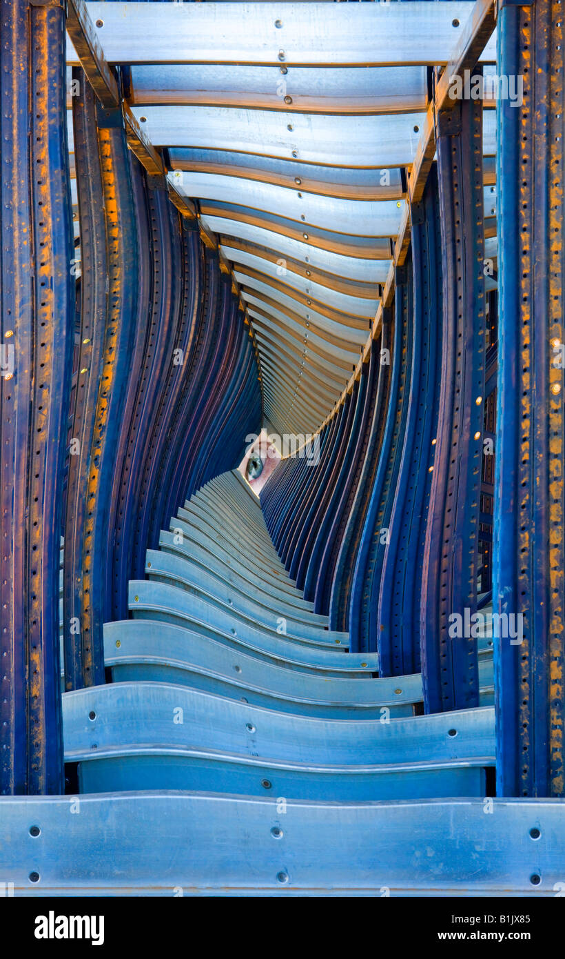 Melted steel structure hi-res stock photography and images - Alamy