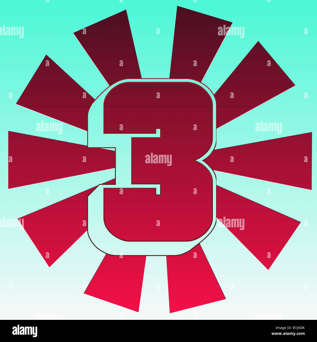 Number font hi-res stock photography and images - Alamy