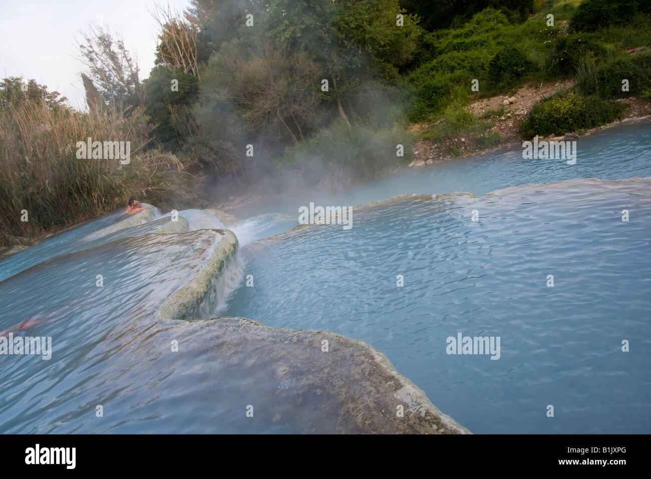 warm thermal springs in Saturnia Stock Photo - Alamy