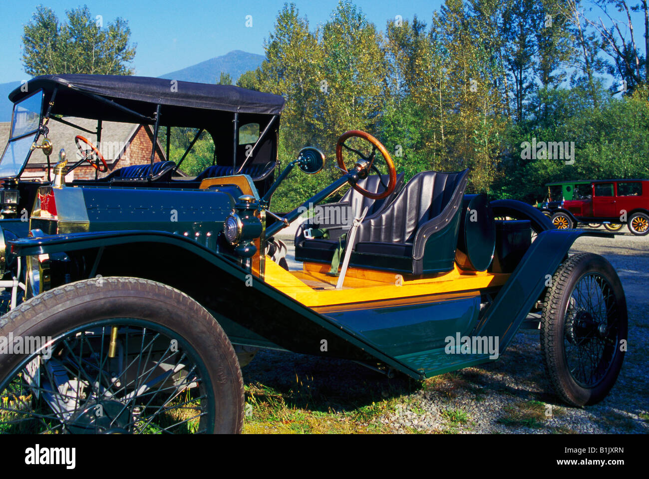 Vintage Ford Model T Cars at a Model T Meet and Rally Stock Photo - Alamy