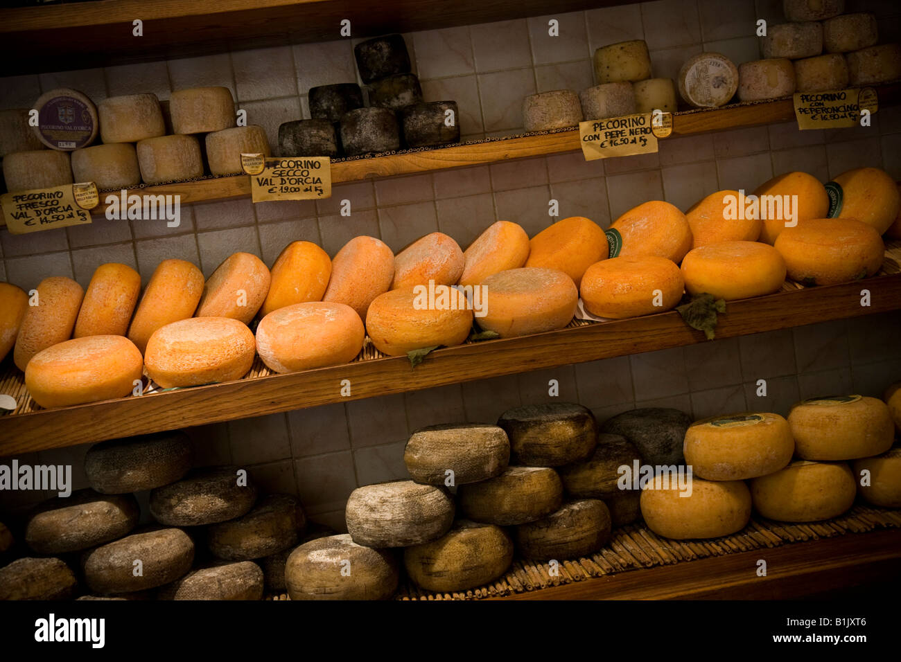 Cheeses toscana hi-res stock photography and images - Alamy
