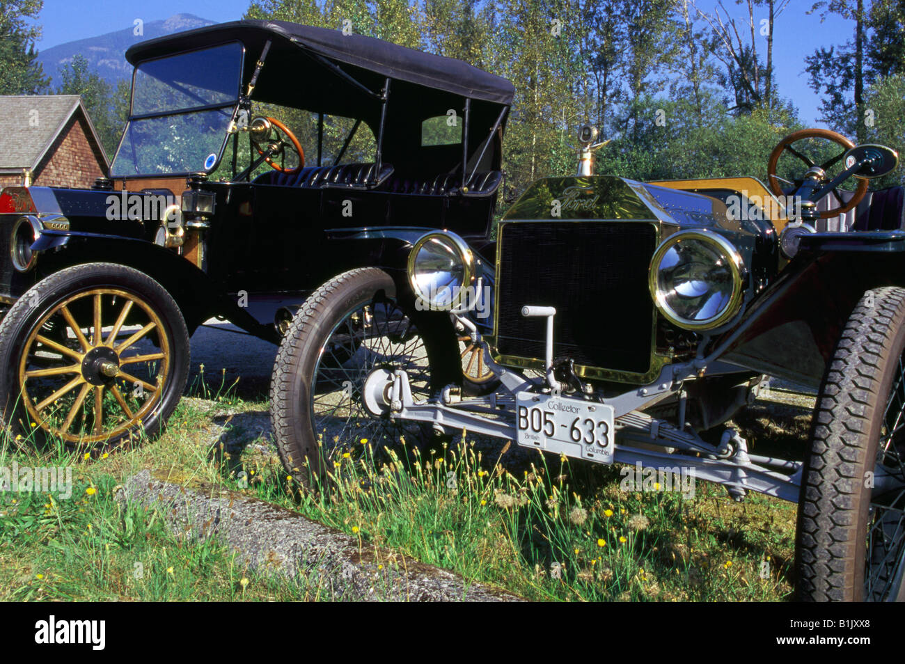 Vintage Ford Model T Cars at a Model T Meet and Rally Stock Photo - Alamy