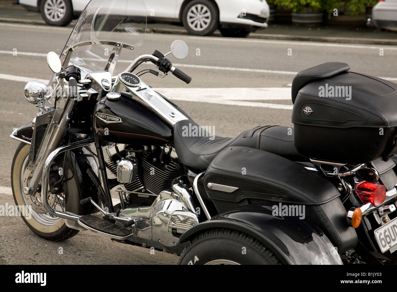 Harley davidson trike hi-res stock photography and images - Alamy