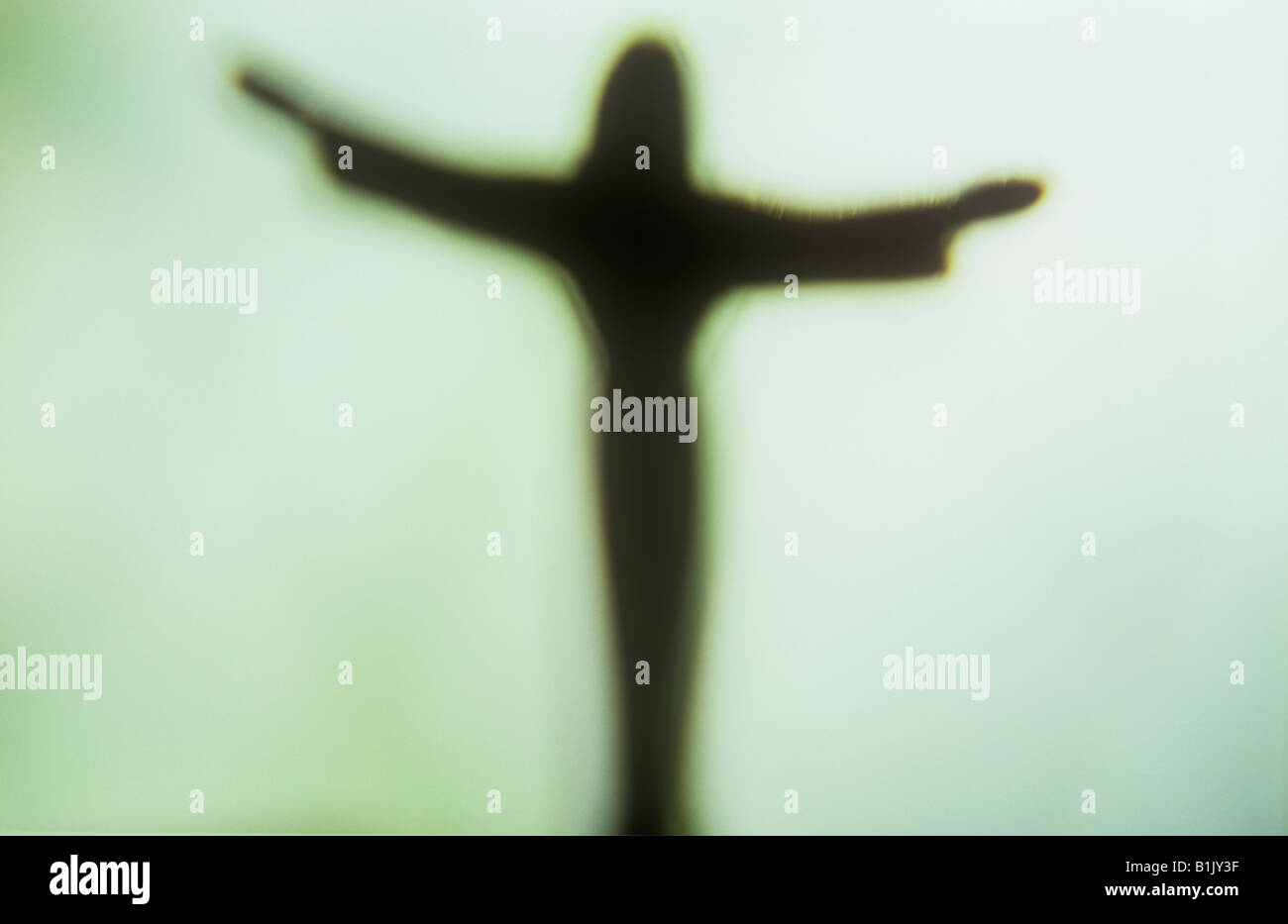 Jesus with outstretched arms hi-res stock photography and images - Alamy