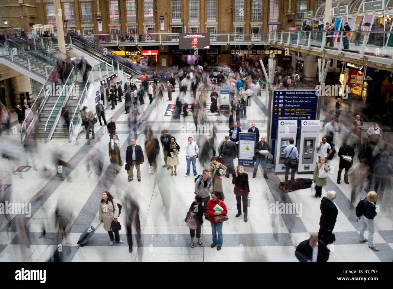 London rush hours hi-res stock photography and images - Alamy