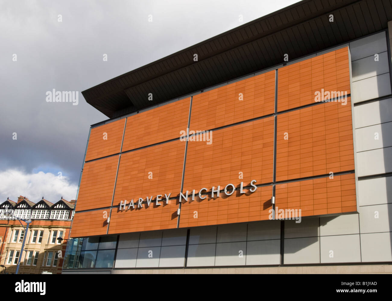 Exterior of Harvey Nichols department store Manchester Stock Photo - Alamy