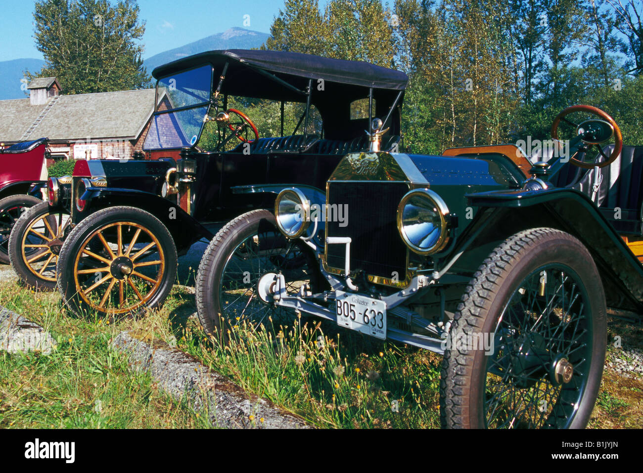 Vintage Ford Model T Cars at a Model T Meet and Rally Stock Photo - Alamy
