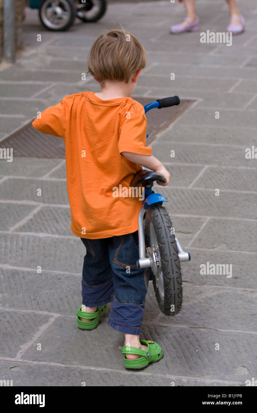 Little boys bicycle hi-res stock photography and images - Alamy