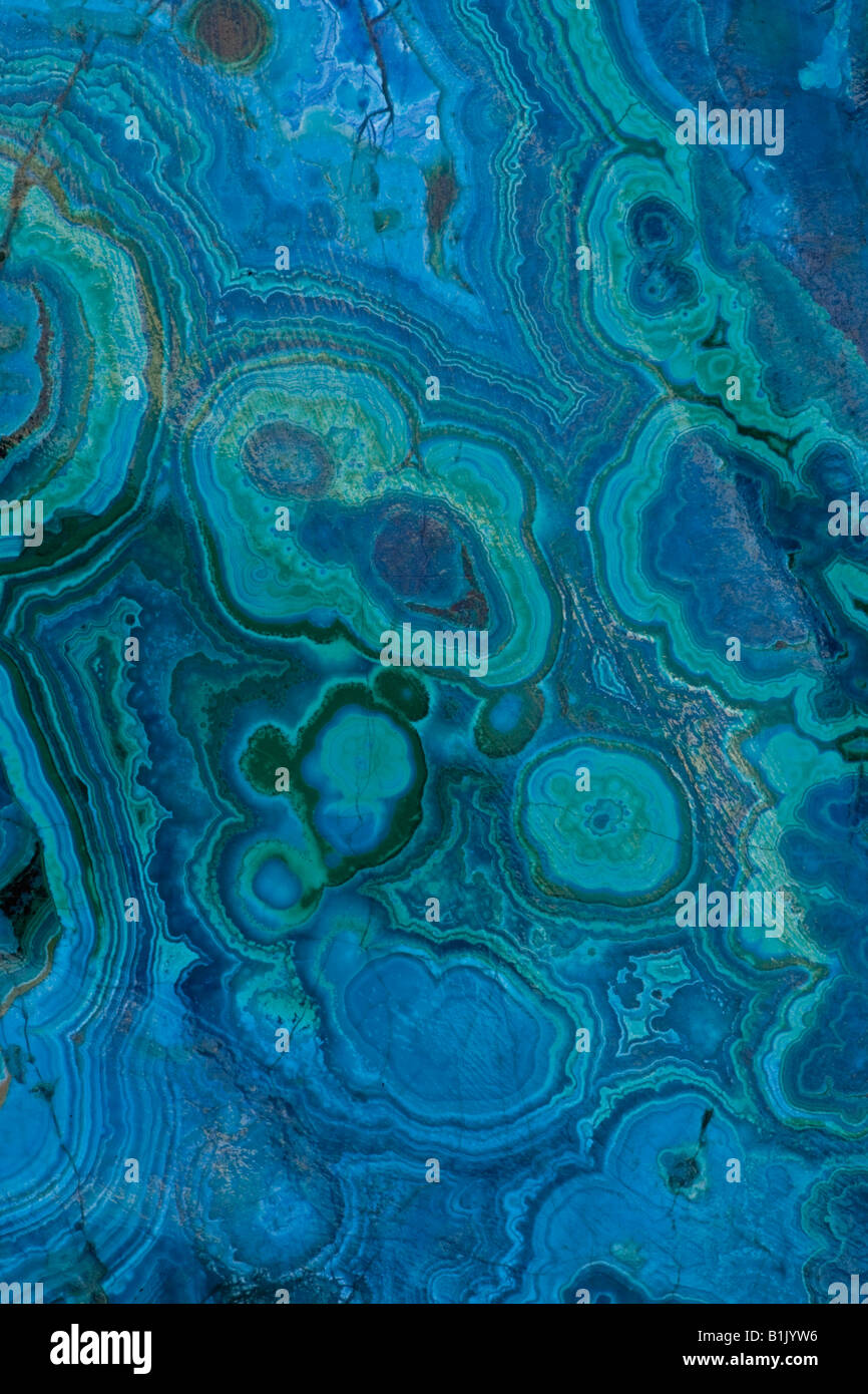 Malachite and Chrysocolla Copper minerals from Bagdad Copper Mine in ...