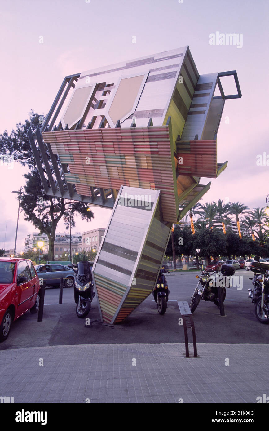 Device to Root out Evil a Sculpture Construction by Dennis Oppenheim ...