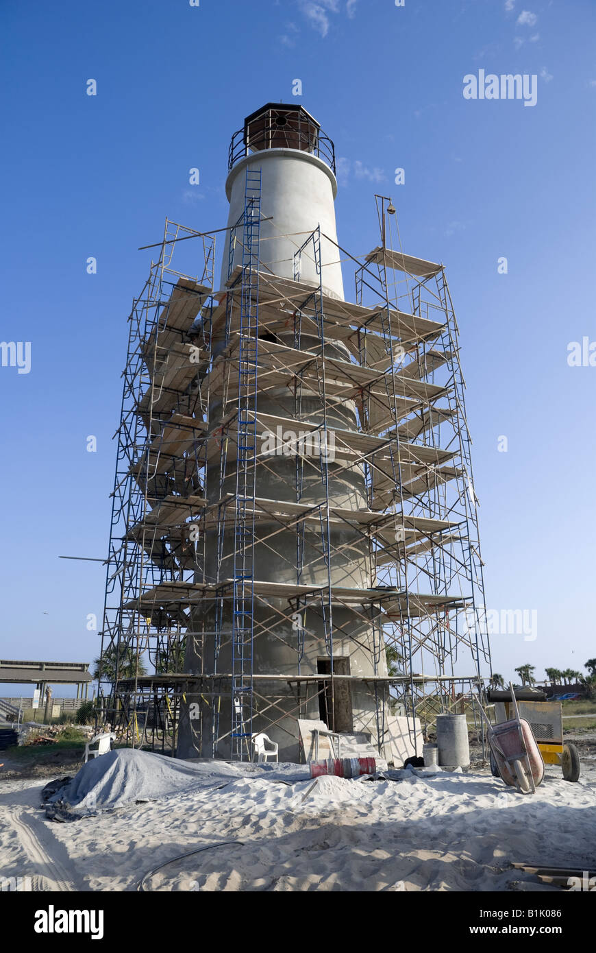 Rebuilding of the St George Island Lighthouse St George Island Florida ...