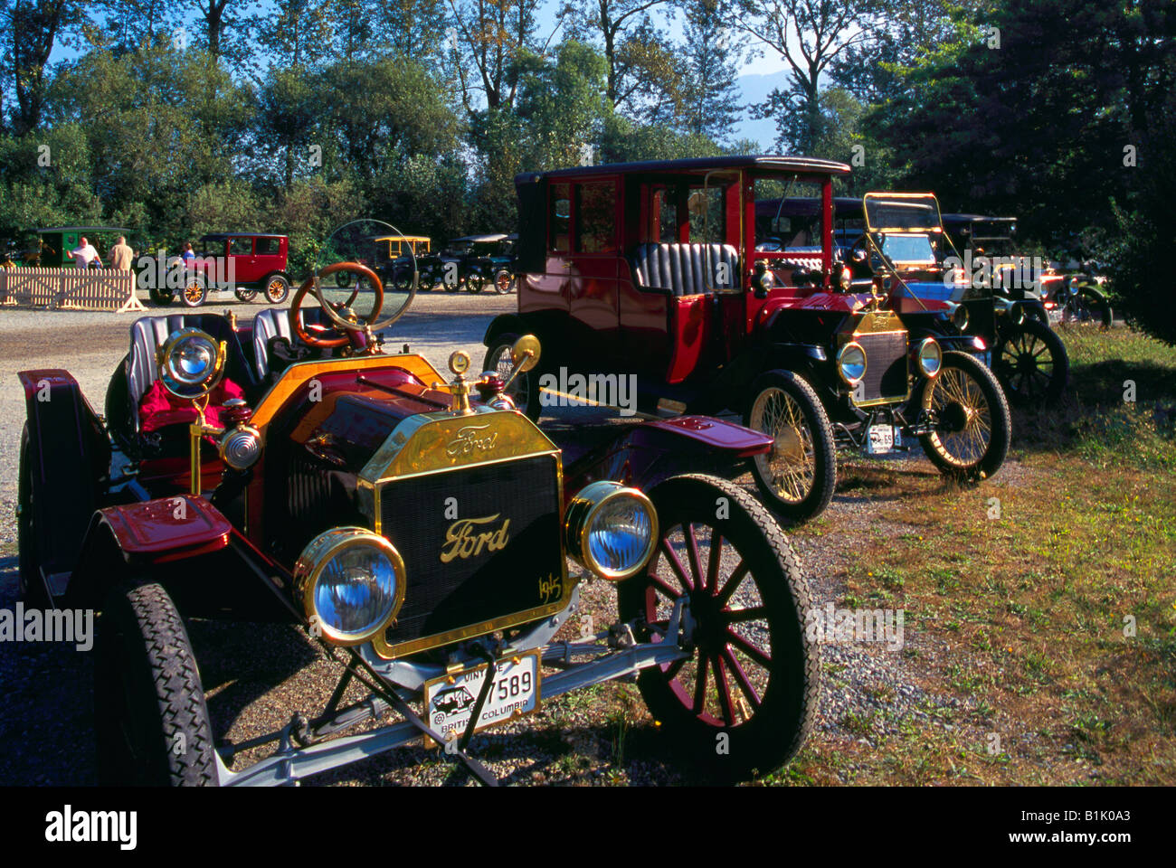 A 1915 Vintage Ford Model T Car and Other Vintage Ford Model T Cars at ...
