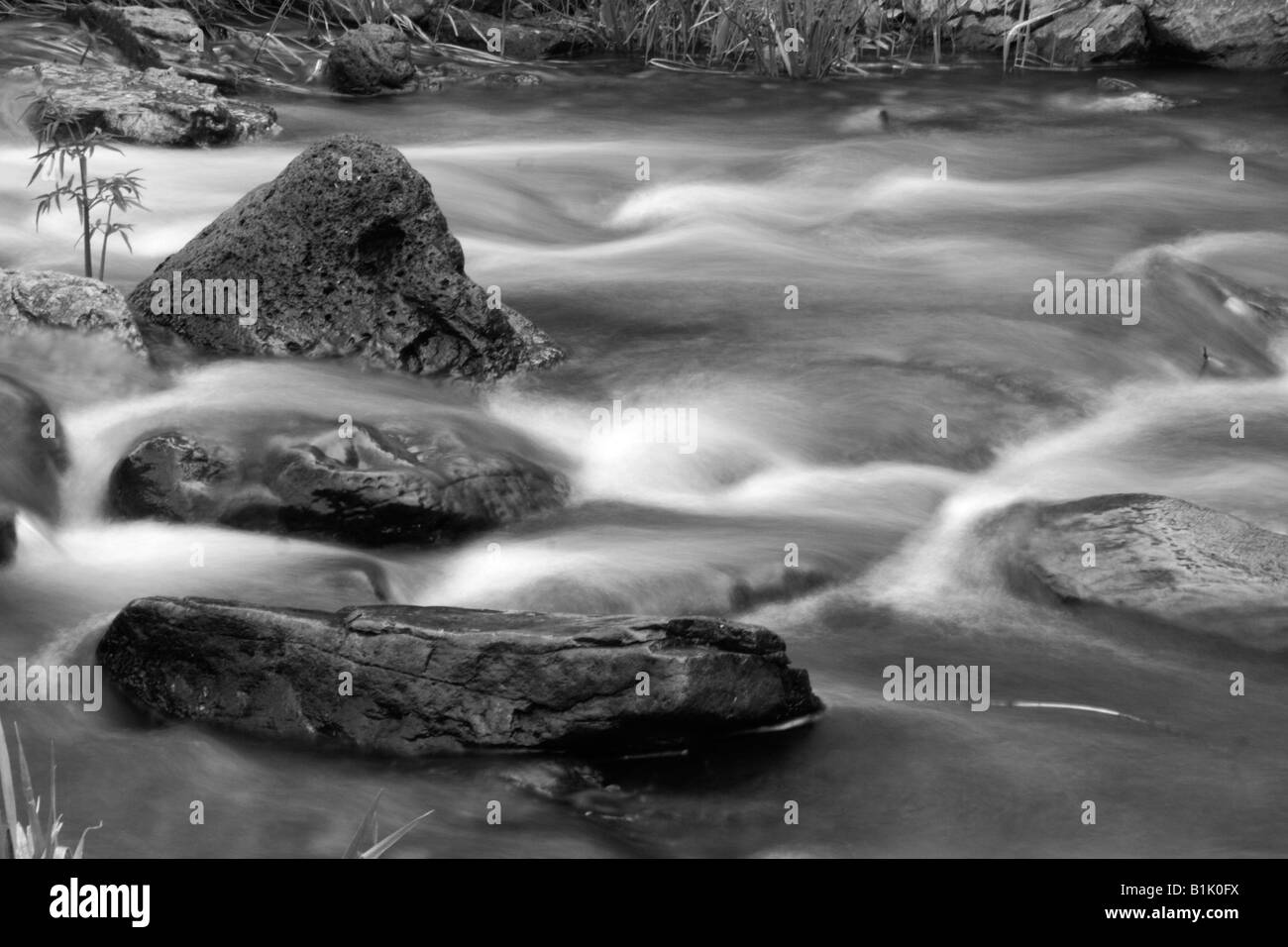 A creek photographed during a backpacking trip at Philmont Scout Ranch ...