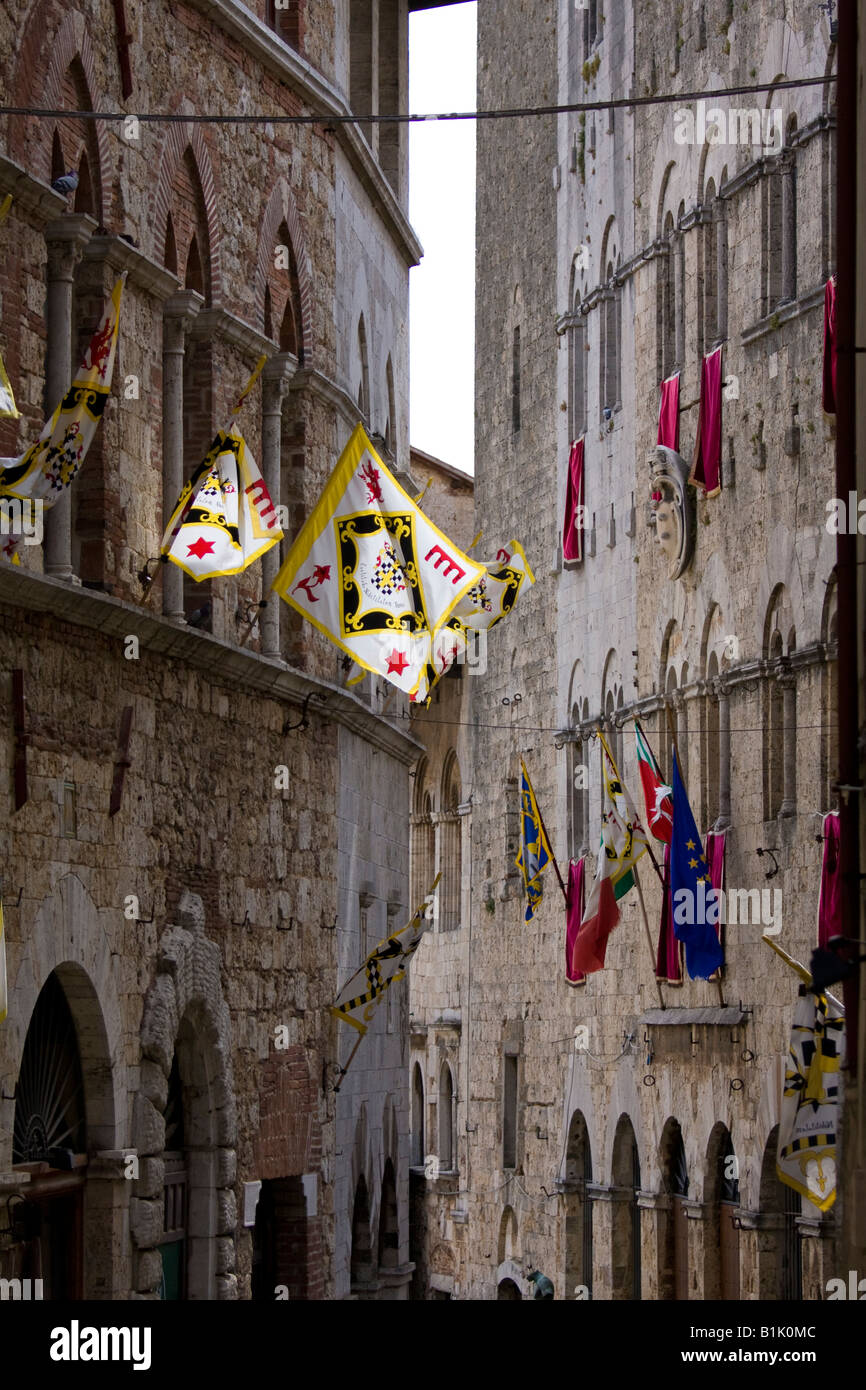 Tuscany flags banners hi-res stock photography and images - Alamy