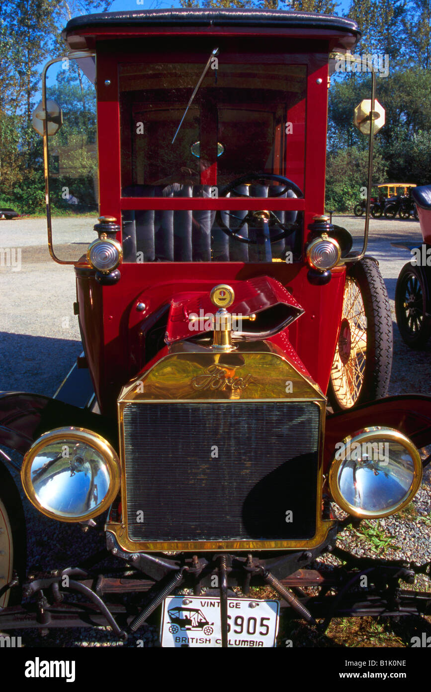 Vintage Ford Model T Car at a Model T Meet and Rally Stock Photo - Alamy