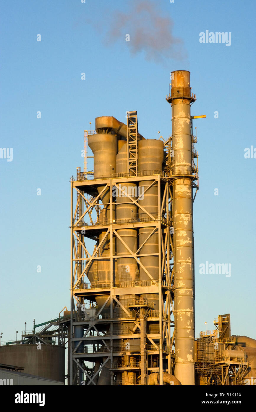 A cement-producing factory near Dallas, Texas Stock Photo - Alamy