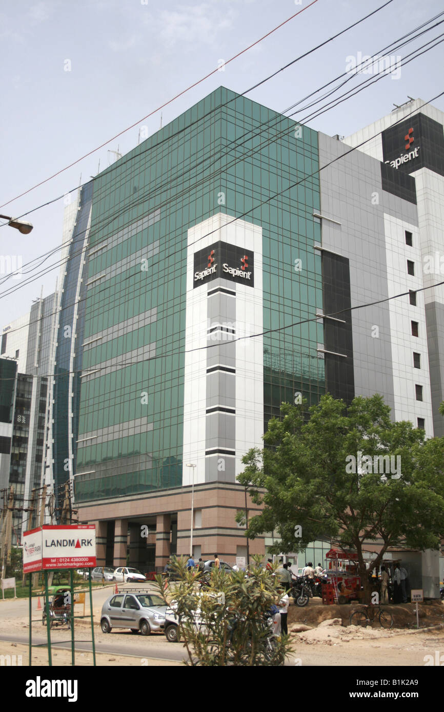 Gurgaon New Delhi India COnstruction building work bpo offshoring ...