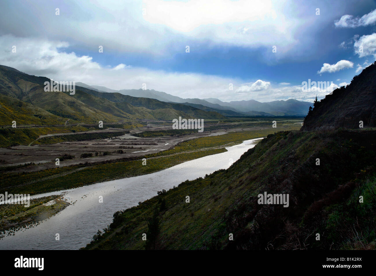 Mariua River at Lewis Pass, South Island, New Zealand Stock Photo - Alamy