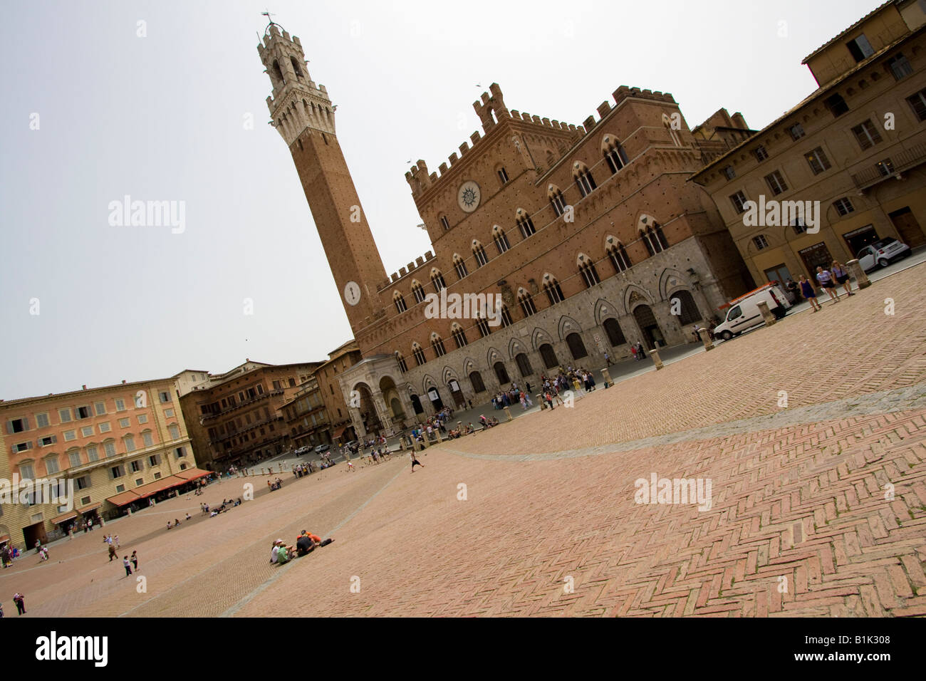 city center of Siena Stock Photo - Alamy