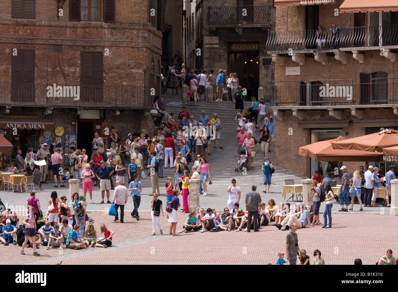city center of Siena Stock Photo - Alamy