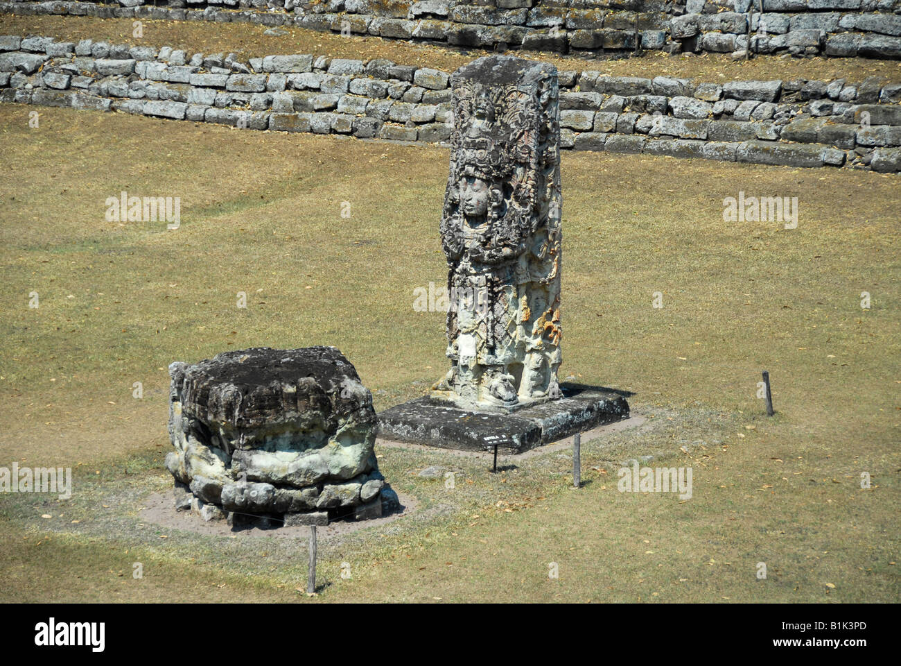Honduras Copan Stele Maya Culture High Resolution Stock Photography and ...