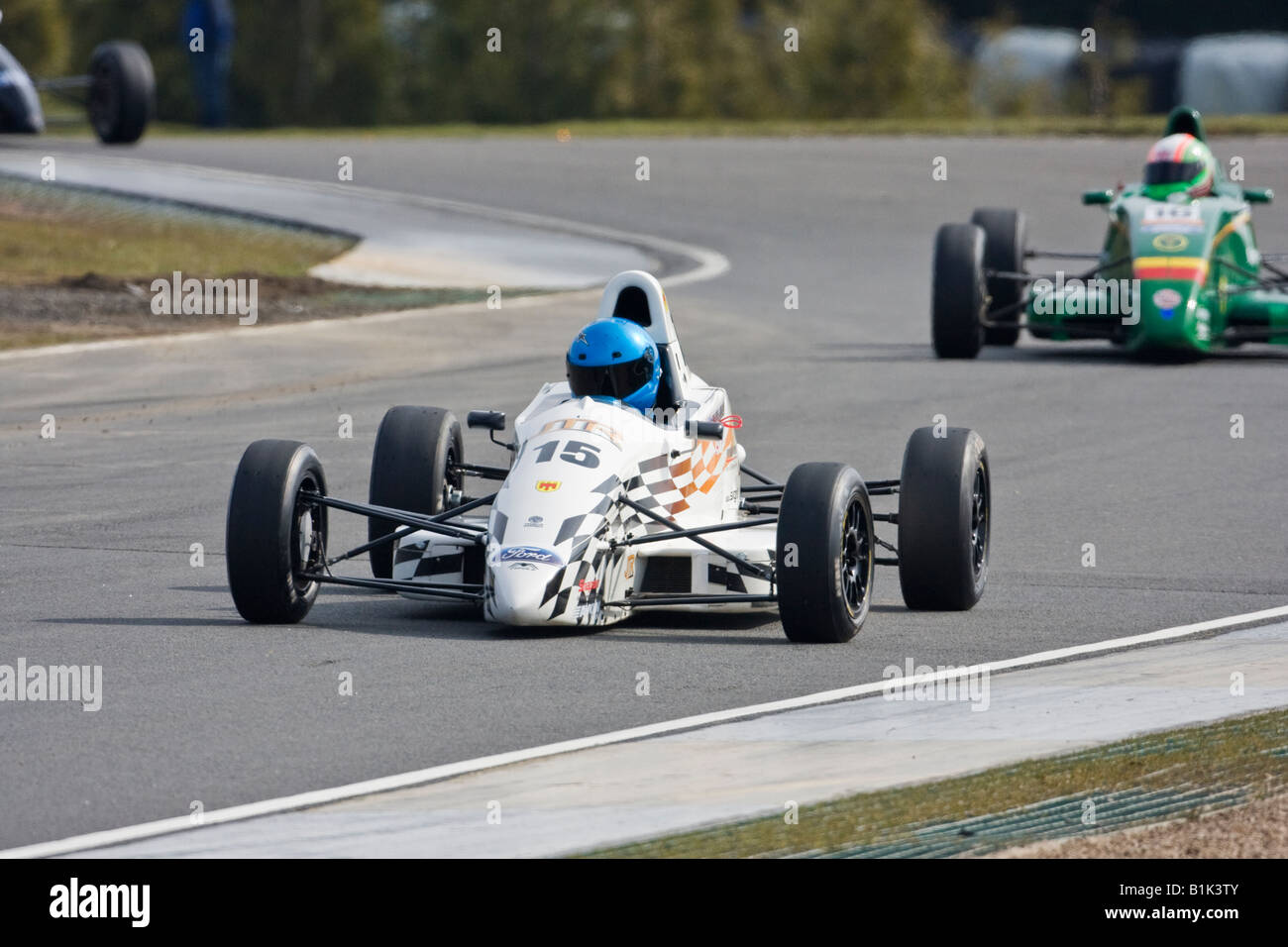 Philippe Layac driving Mygale SJ08 at British Formula Ford Championship ...