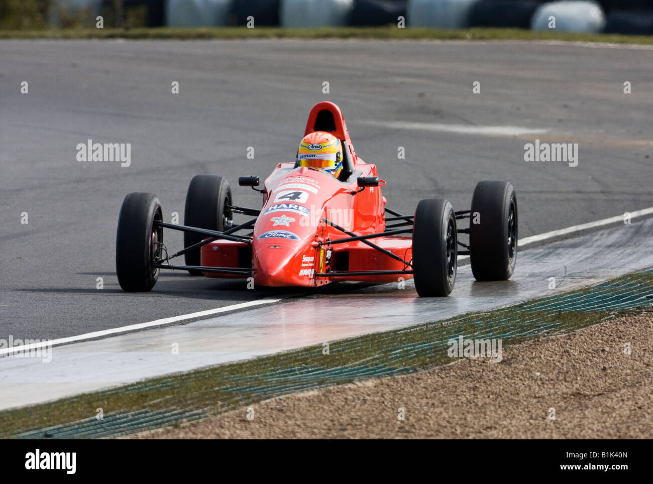 Wayne Boyd driving a Mygale SJ08 at British Formula Ford Championship ...