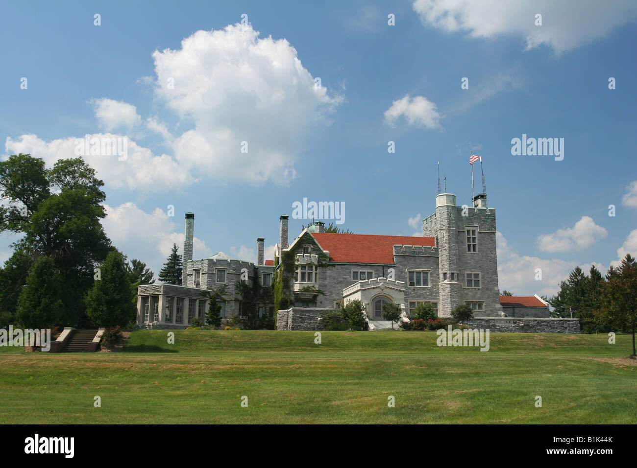 Glamorgan Castle Alliance Ohio Stock Photo - Alamy