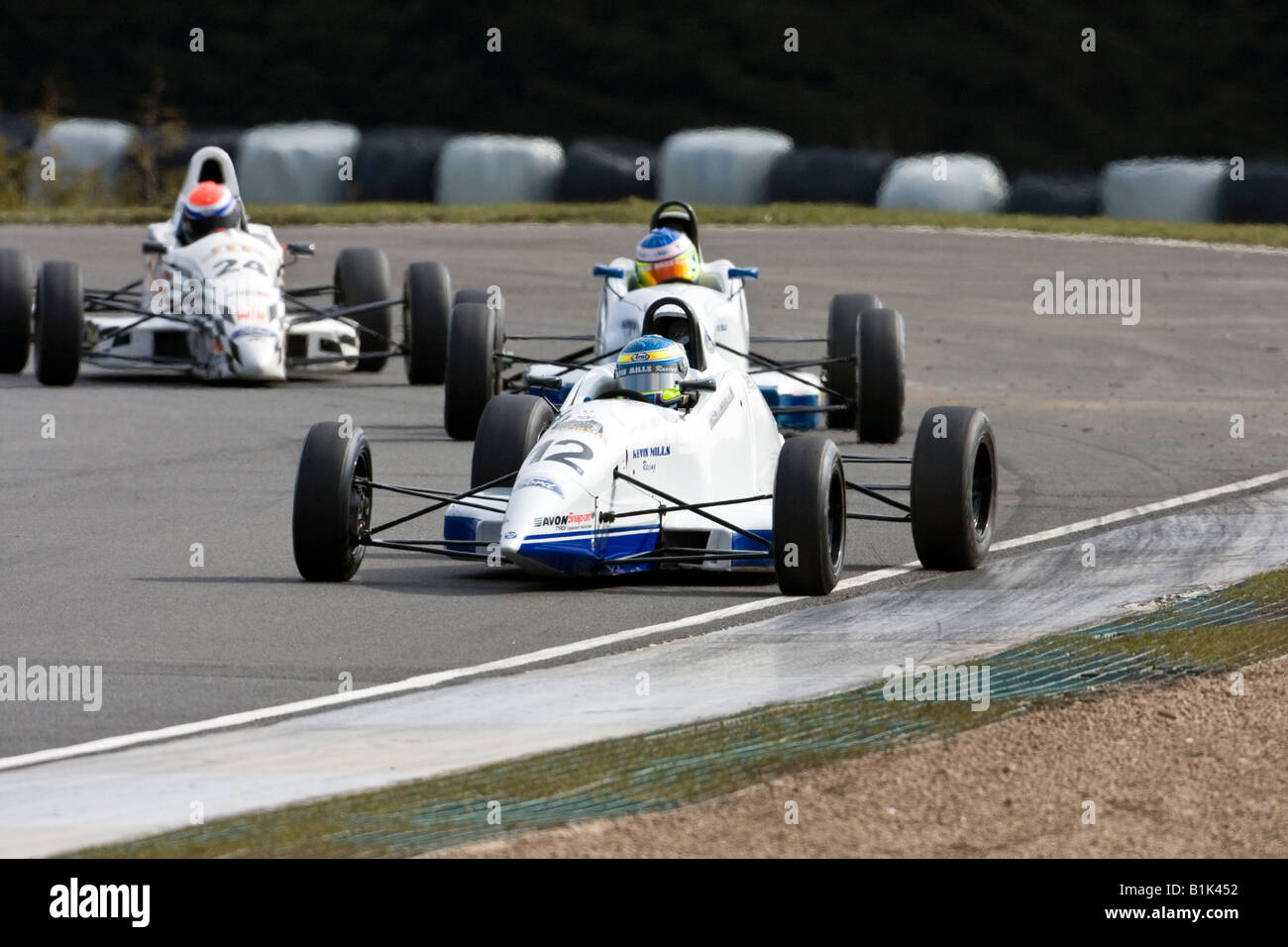 Glen Wood driving a Spectrum 011C at British Formula Ford Championship ...