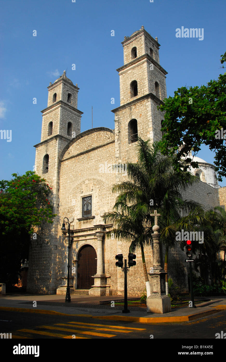 Church of Jesus, Merida, Yucatan State, Mexico Stock Photo - Alamy