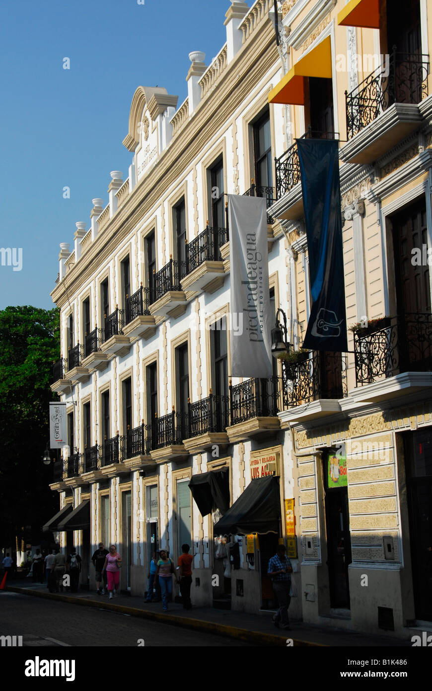 Building in Merida Yucatan State, Mexico Stock Photo - Alamy