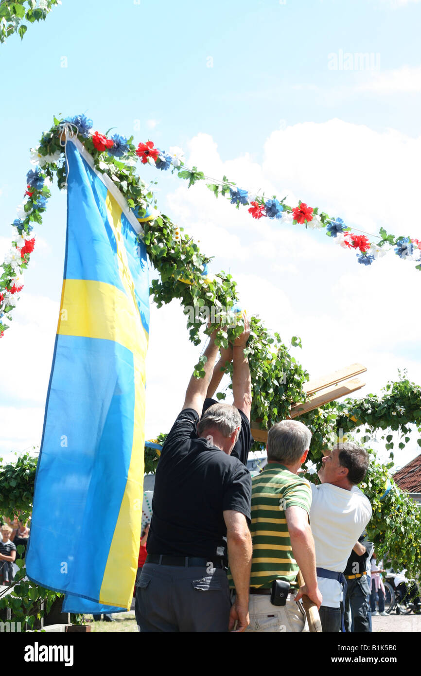Midsummers eve sweden hi-res stock photography and images - Alamy