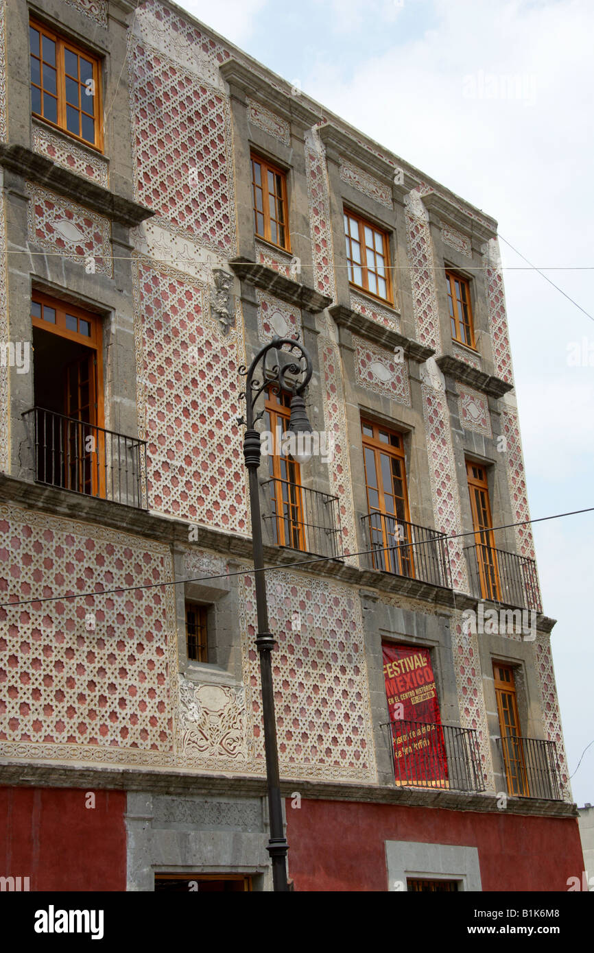 A Building in Zocalo Square, Plaza de la Constitucion, Mexico City ...