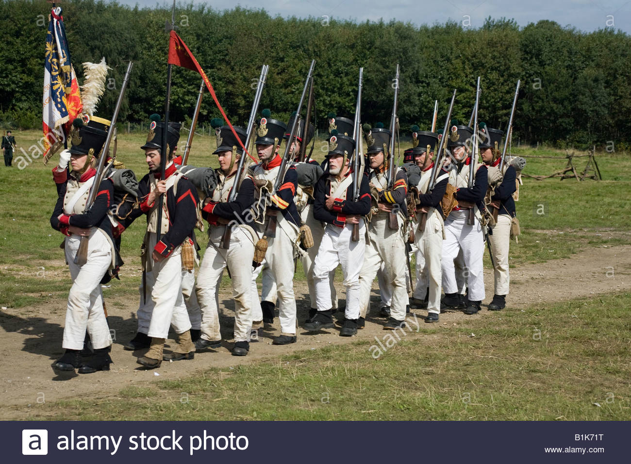 The Battle Of Waterloo Uniforms Stock Photos & The Battle Of Waterloo ...