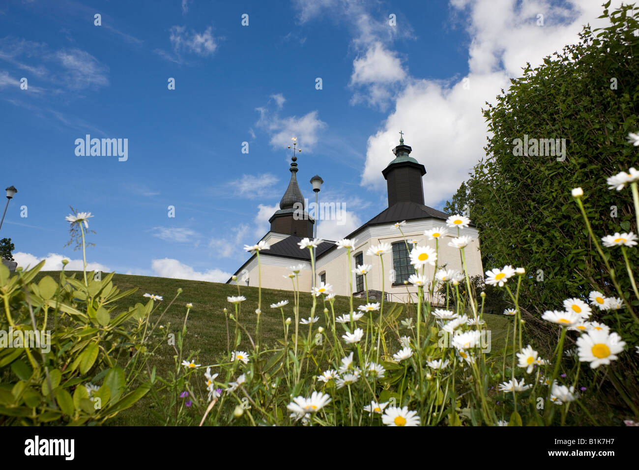 Ostra Ryd Church (Sweden Stock Photo - Alamy